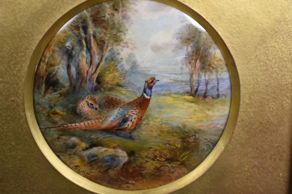 Royal Worcester | An English Royal Worcester panel depicting the ...