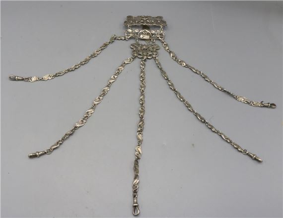 William Comyns & Sons | Edwardian chatelaine in the art nouveau style ...