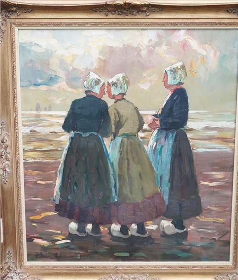 Harry Haerendel | Harry Hearendel (1896-1961) Flemish fisherwomen ...