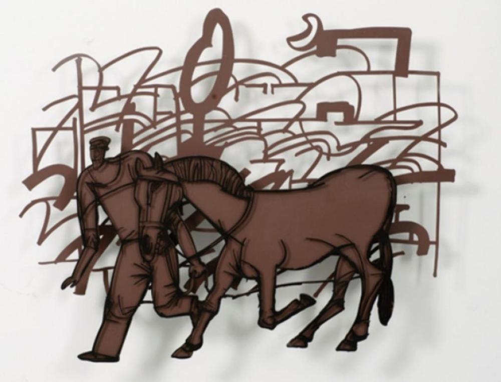 David Gerstein | David Gerstein- Mixed Media Cutout Aluminum BEST ...