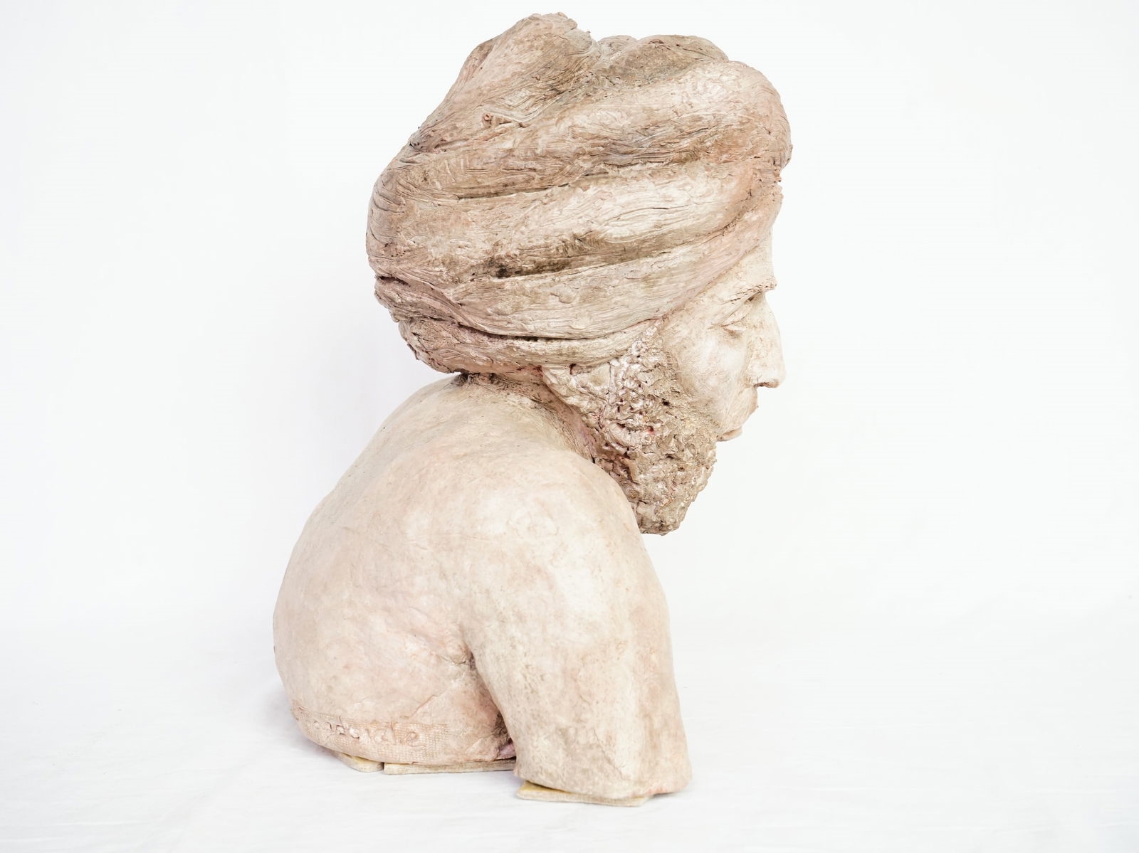 Sheila Goldberg | Sheila Goldberg Signed Bust of Man With Turban ...