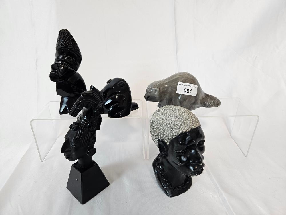 Australian Studio Pottery | Canadian carved stone beaver | MutualArt