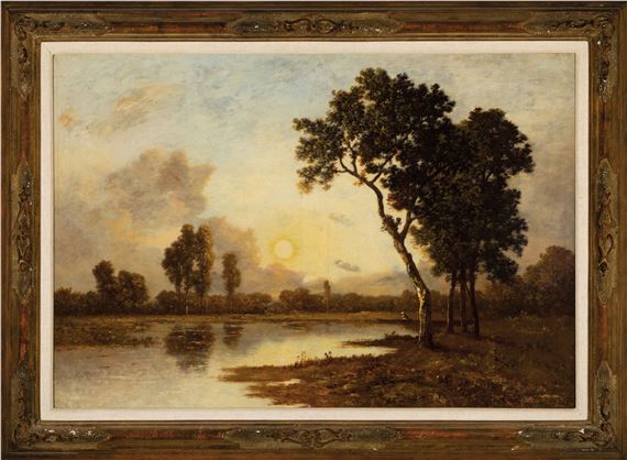 Léon Richet | Atmospheric river landscape | MutualArt