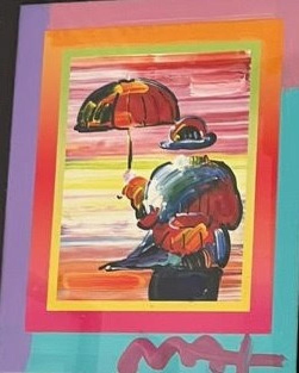 Peter Max | Umbrella Man on Blends Iconic Suite (2005) | MutualArt