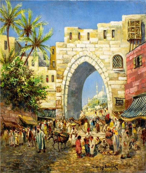 Dániel Ferenc Nagy | Cityscape of The Gate to Sophia | MutualArt