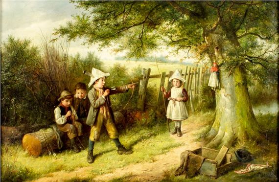 Reuben Hunt | Young Archers | MutualArt