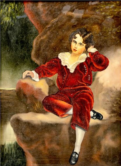 Arling Gade | Seated Boy | MutualArt