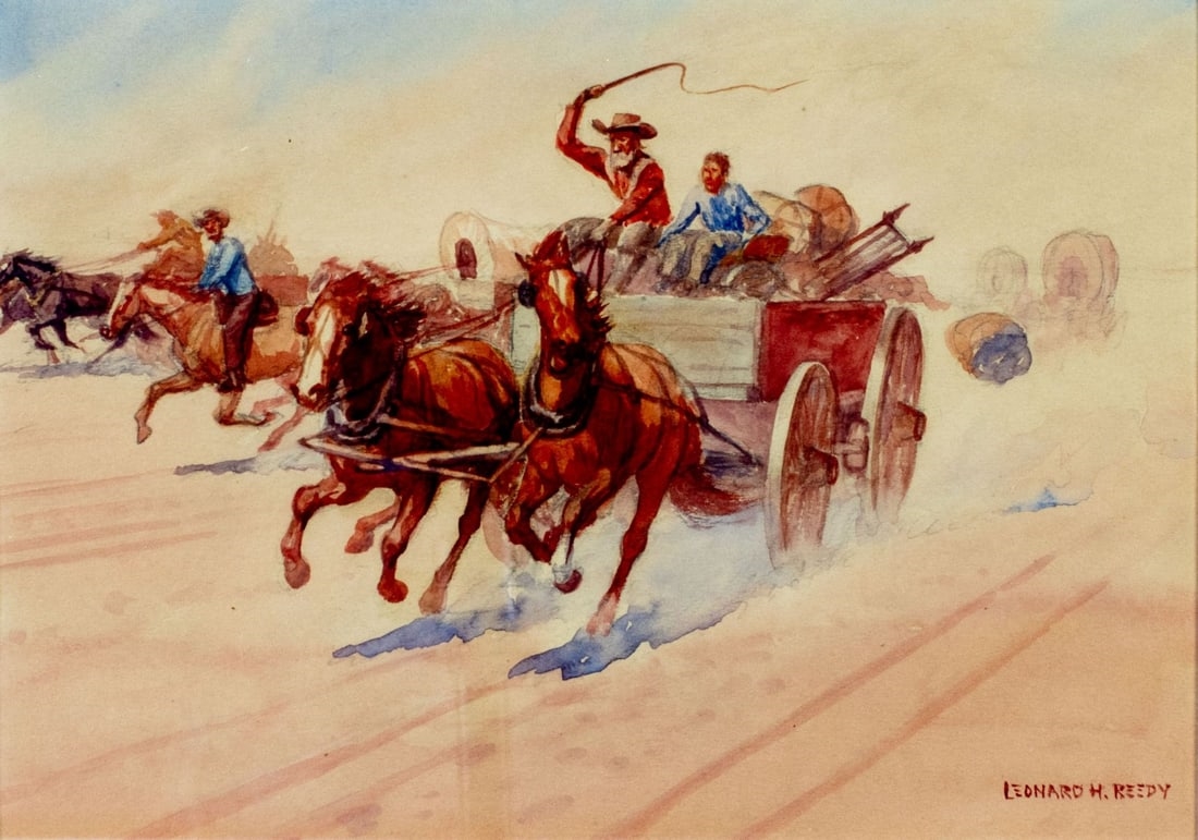 Leonard Howard Reedy | Western Scene | MutualArt