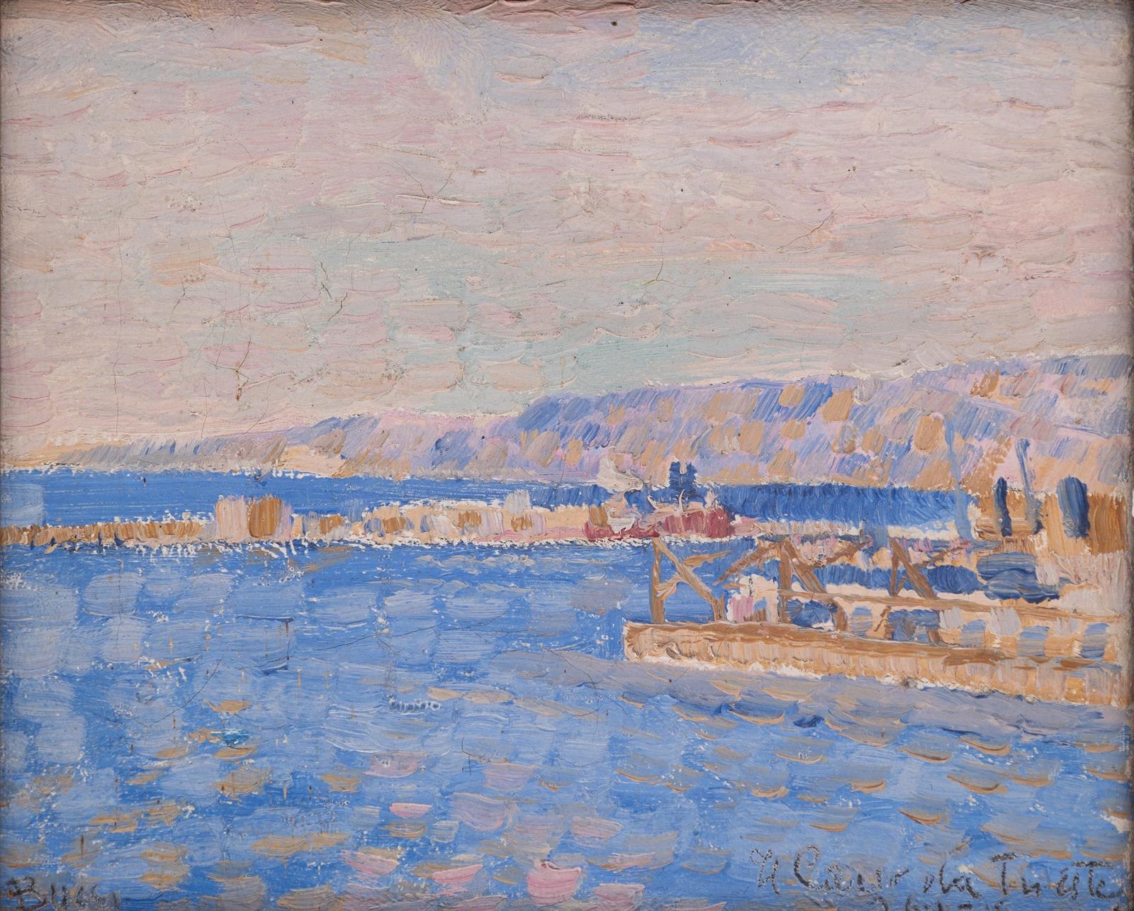 Anselmo Bucci | Il Porto Di Trieste | MutualArt