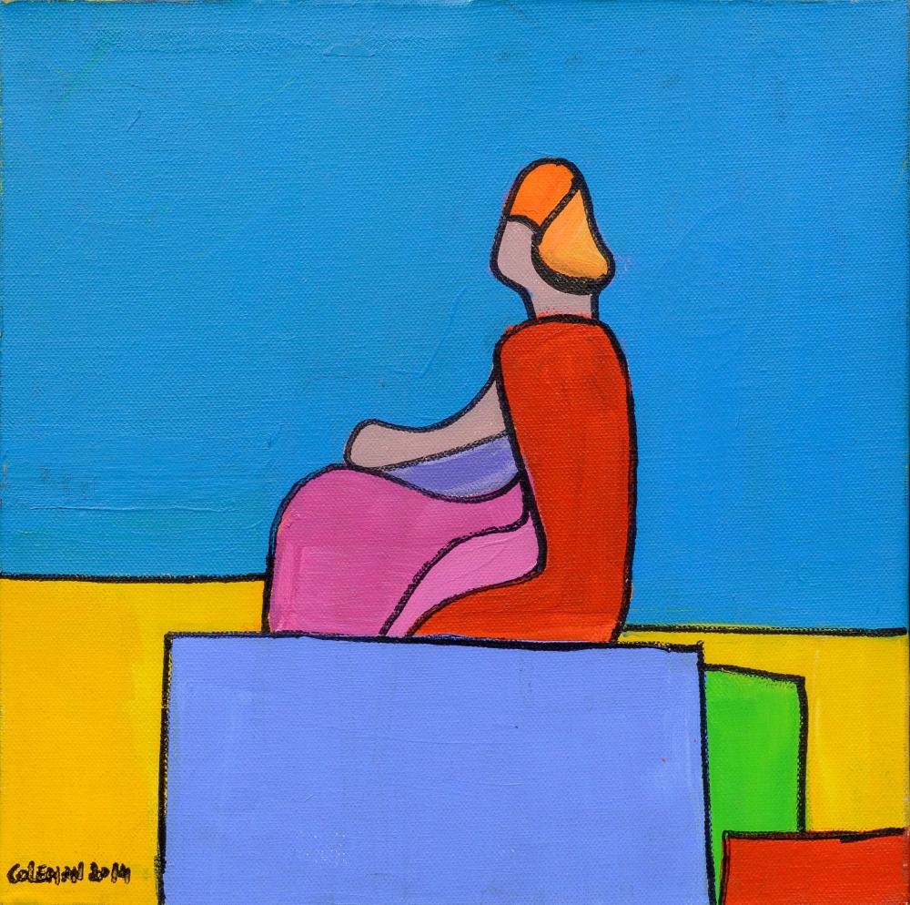 Trevor Coleman | Seated Lady | MutualArt