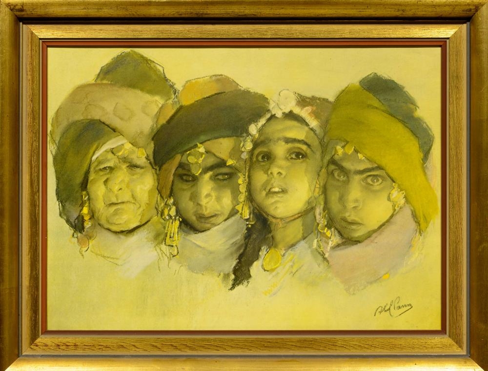 Abel Pann | Four Women | MutualArt
