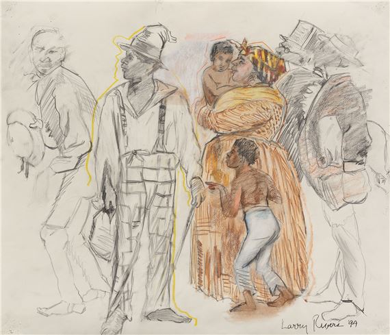 Larry Rivers | All Dressed Up (1994) | MutualArt