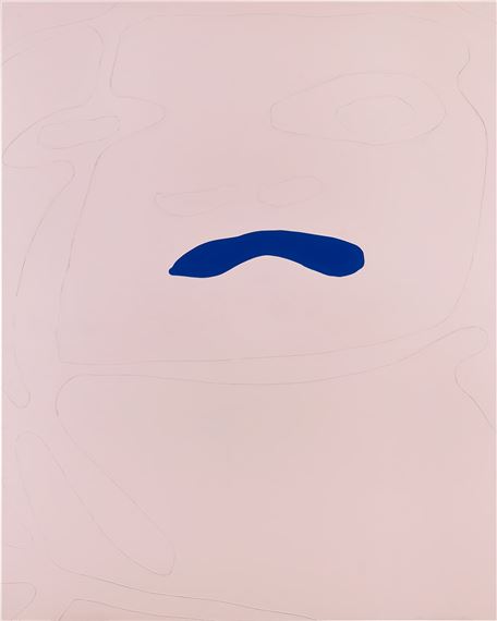 Gary Hume | Blue Mouth World (1999) | MutualArt