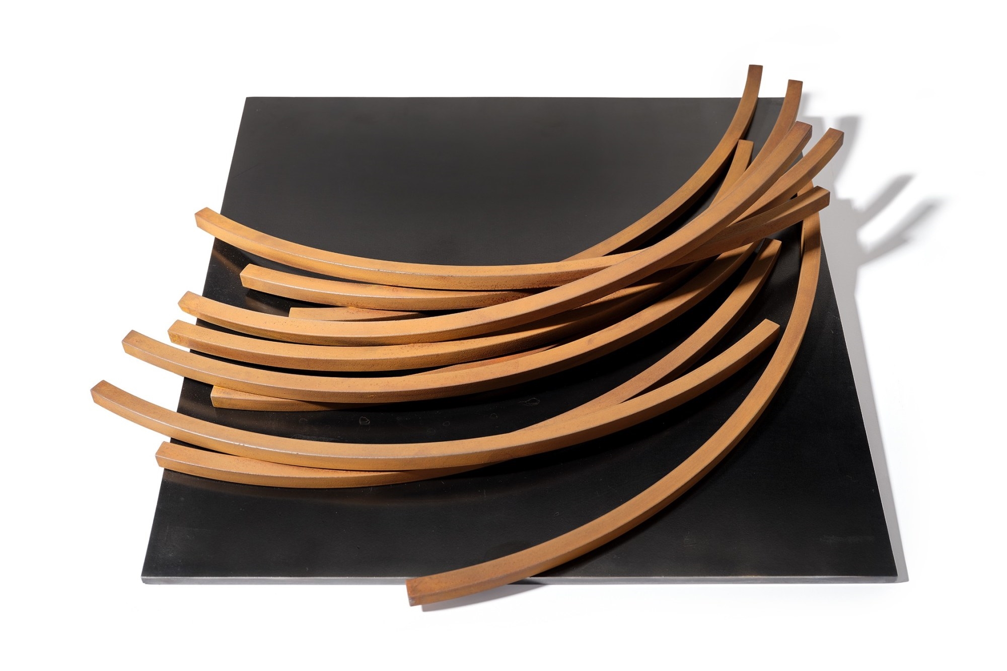 Bernar Venet | Uneven Collapse: 11 Arcs (2022) | MutualArt