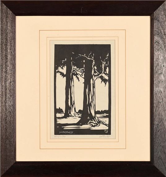 Jacob Hendrik Pierneef | Blue Gum Trees | MutualArt