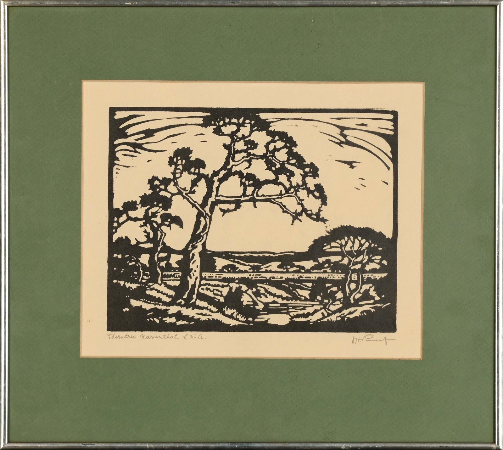 Jacob Hendrik Pierneef | Thorn Tree | MutualArt