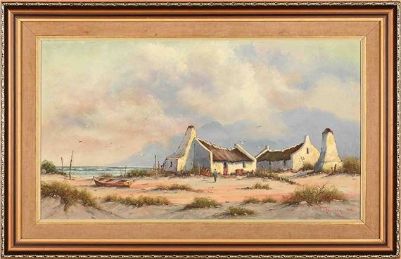 Dirk Venter | Fishermen's Cottages (1988) | Artwork performance at ...