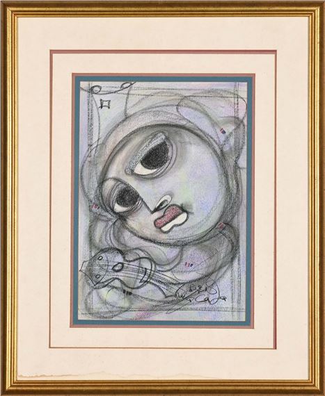 Ben Macala | Face with Guitar | MutualArt