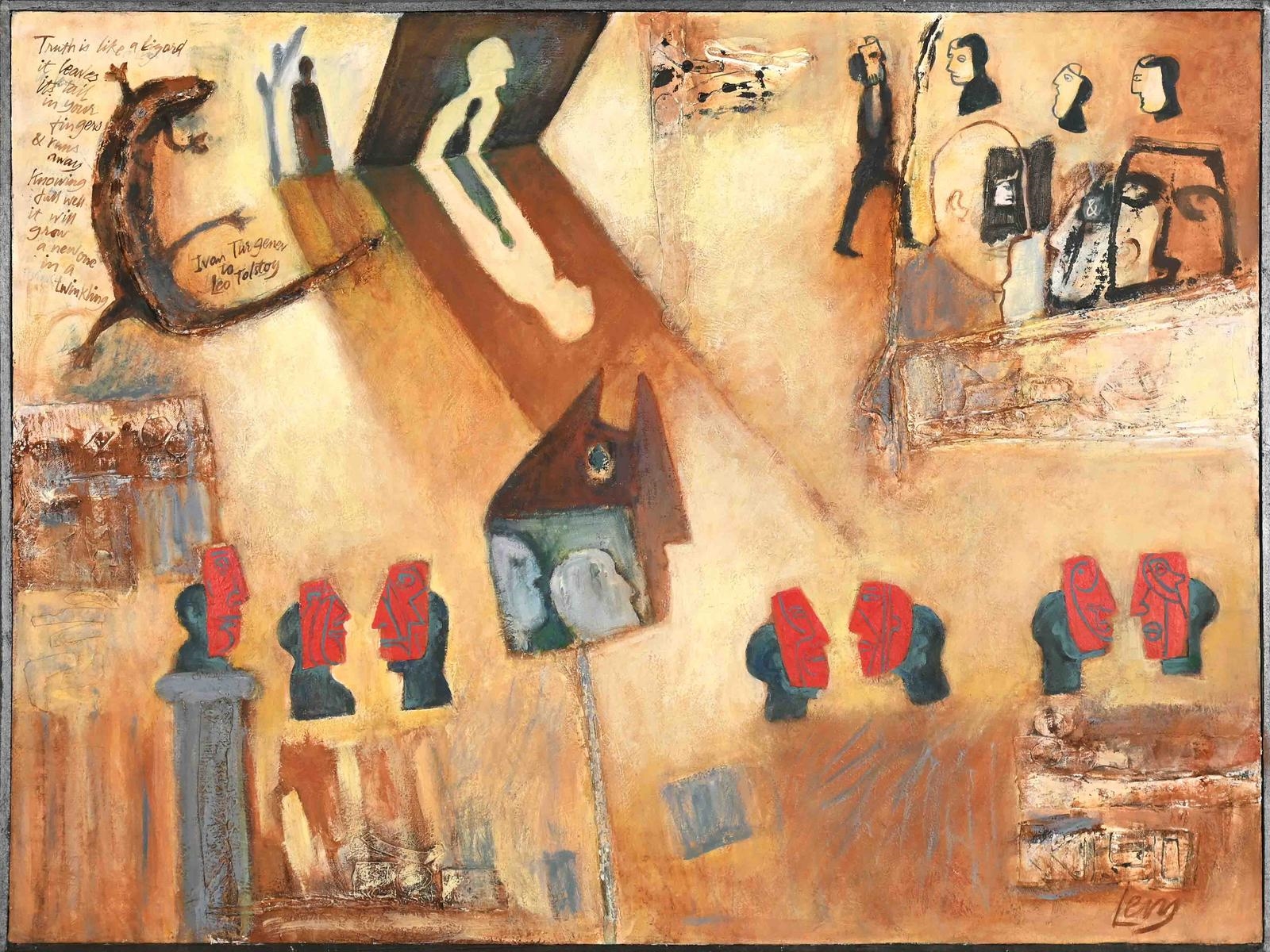 Ruth Levy | Turgenev and Tolstoy | MutualArt