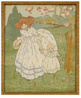 Glasgow School | Circle of Ann Macbeth (Circa 1910) | MutualArt