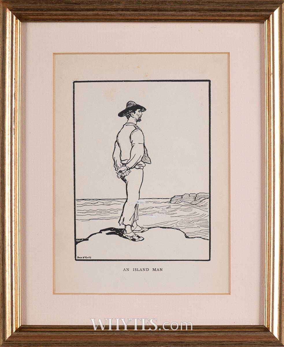 Jack B. Yeats | AN ISLAND MAN | MutualArt