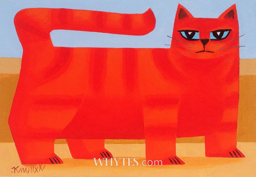 Graham Knuttel | FANTA THE CAT | MutualArt