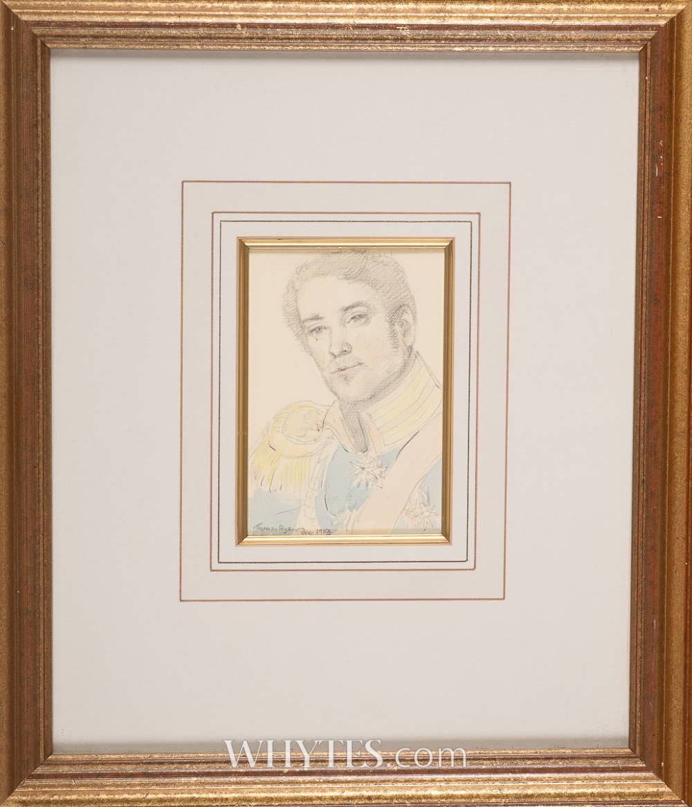 Thomas Ryan | MALE FIGURE IN DRESS UNIFORM, 1983 (1983) | MutualArt