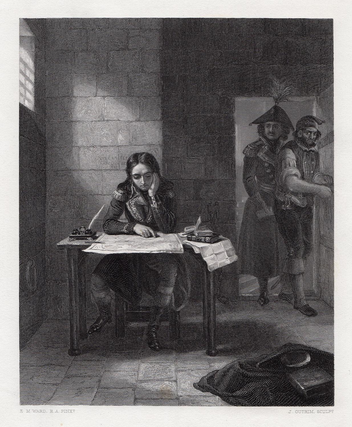 Edward Matthew Ward | Napoleon in the Prison of Nice (1794) | MutualArt