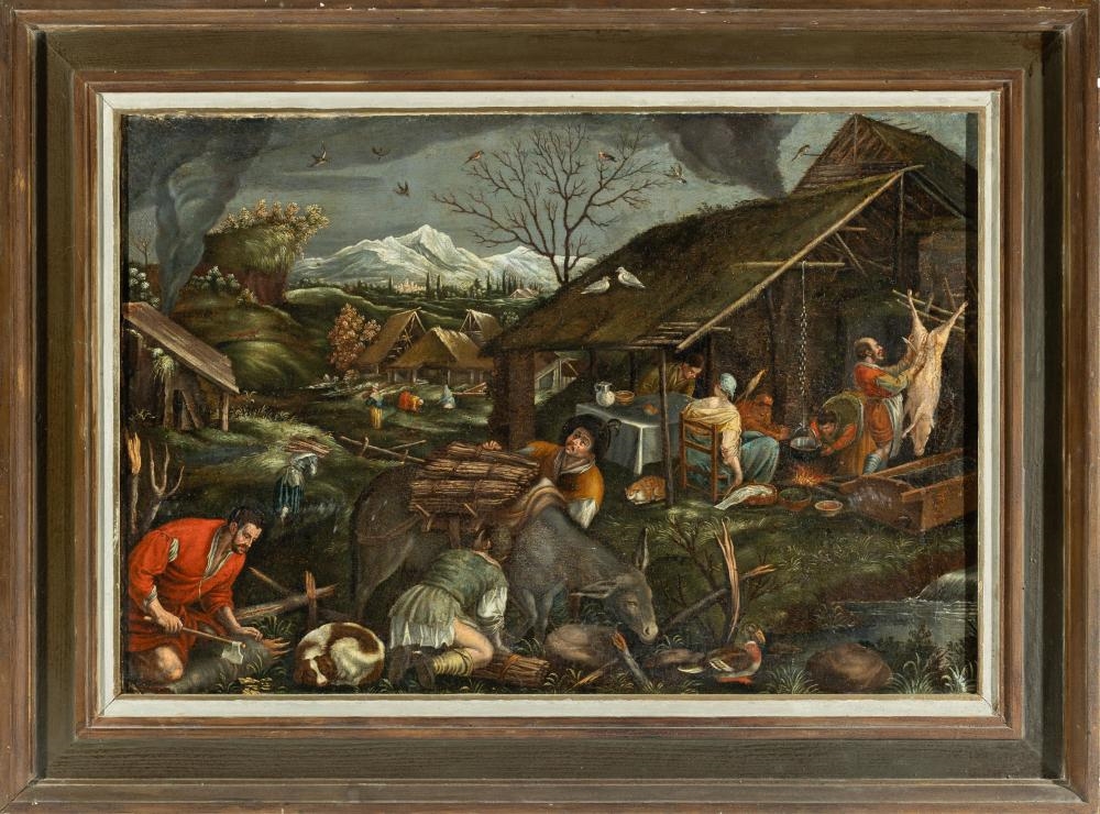 Jacopo Bassano | Untitled village scene (16th Century) | MutualArt