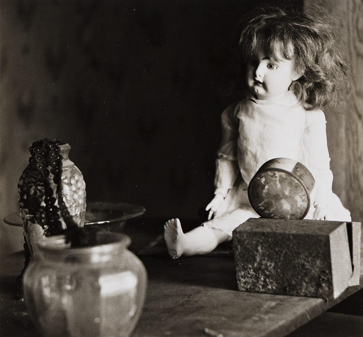 Ralph Eugene Meatyard | Untitled (Still life with doll) | MutualArt