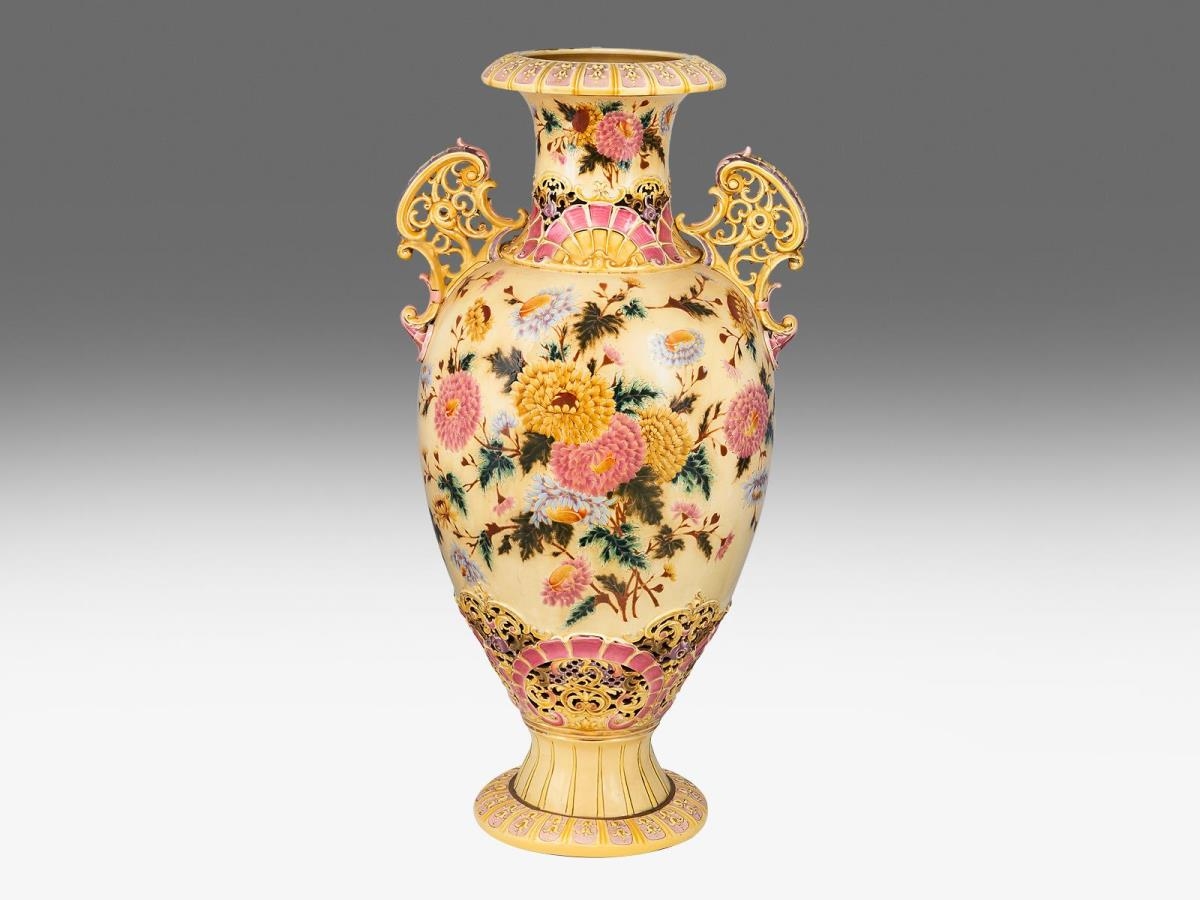 Tádé Sikorski | Neorokokó padlóváza | MutualArt