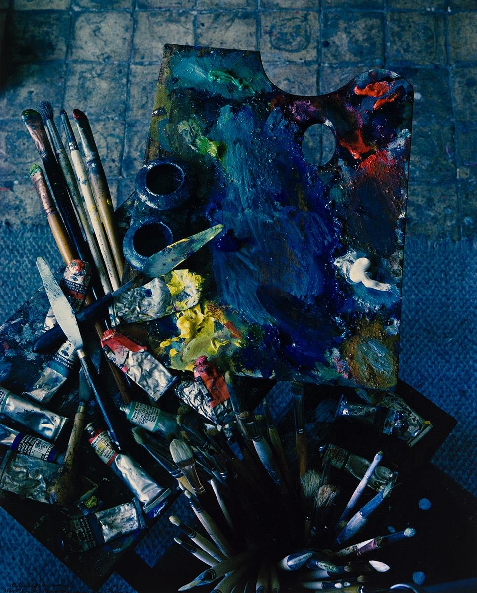 Arnold Newman | Marc Chagall's Palette | MutualArt