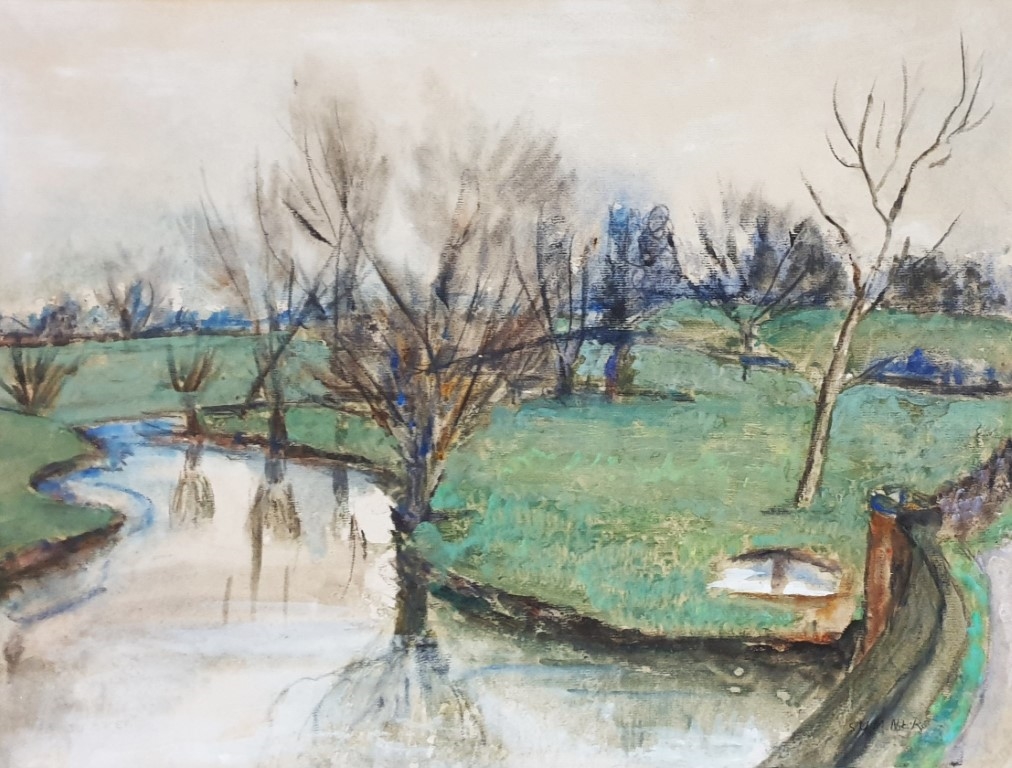 Maud Frances Eyston Sumner | Riverscape | MutualArt