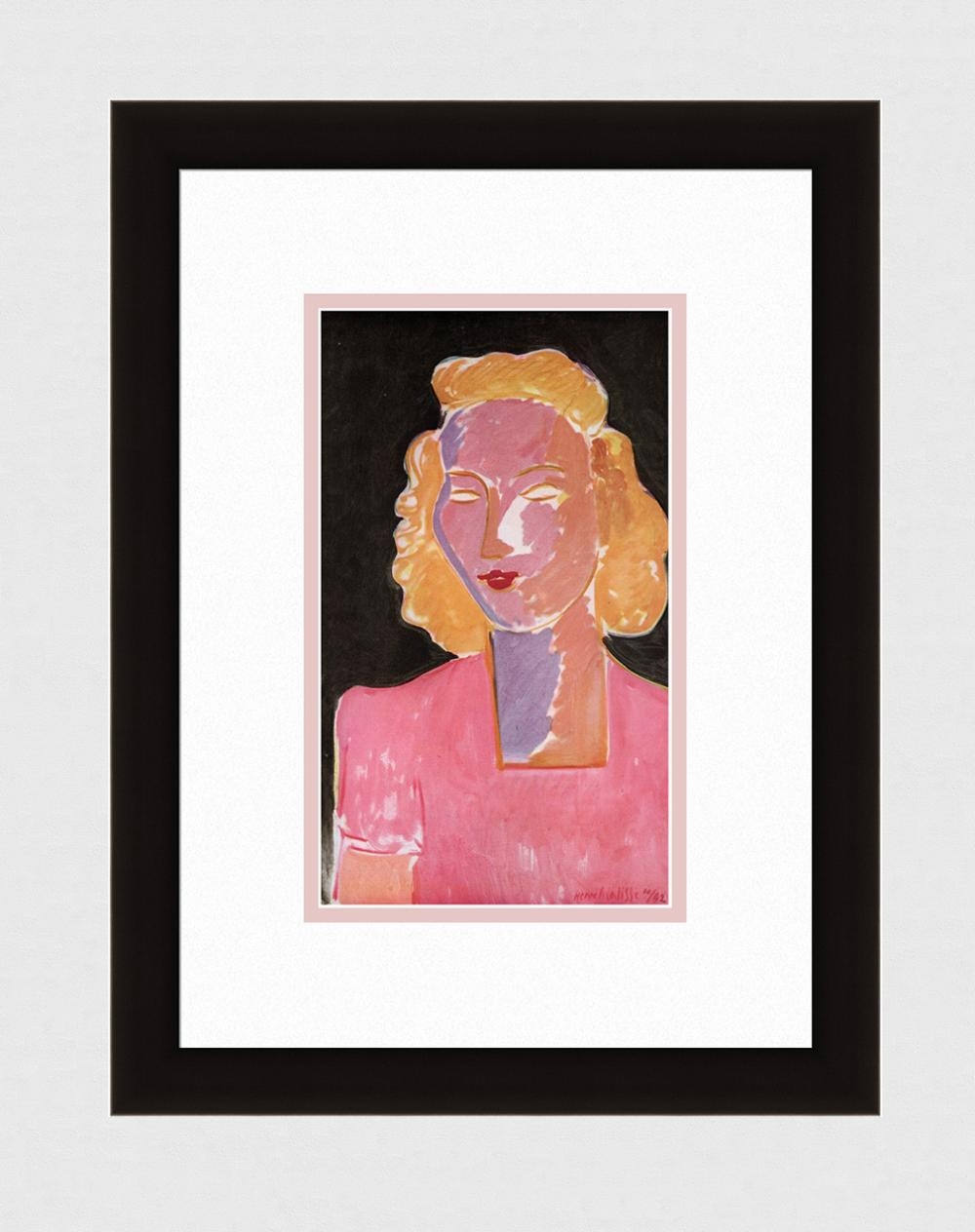 Henri Matisse | Great 1943 HENRI MATISSE Color Lithograph Young Lady in ...