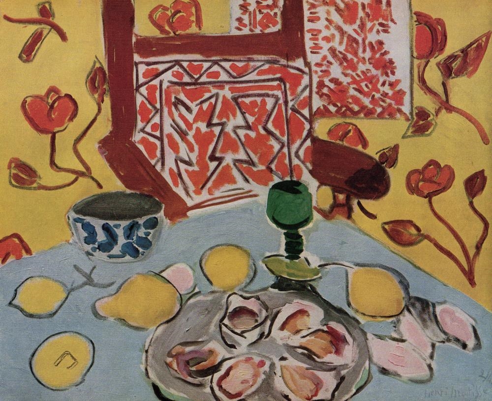 Henri Matisse | Grand 1943 Henri Matisse Color Lithograph Nature Morte ...