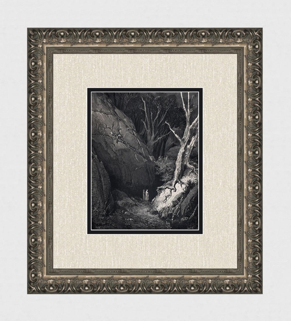 Gustave Doré | SIGNED 1800s Gustave DORE DIVINE COMEDY Wood Engraving ...