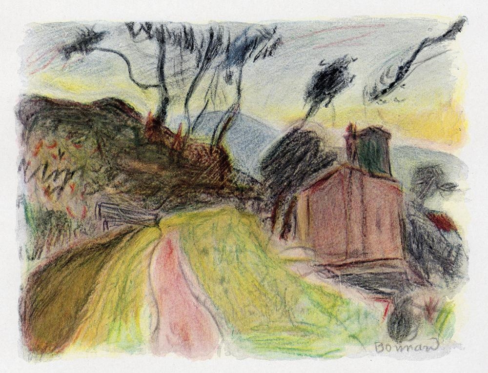 Jean-Pierre Bonnardot | Pierre Bonnard La route du village (The Road to ...