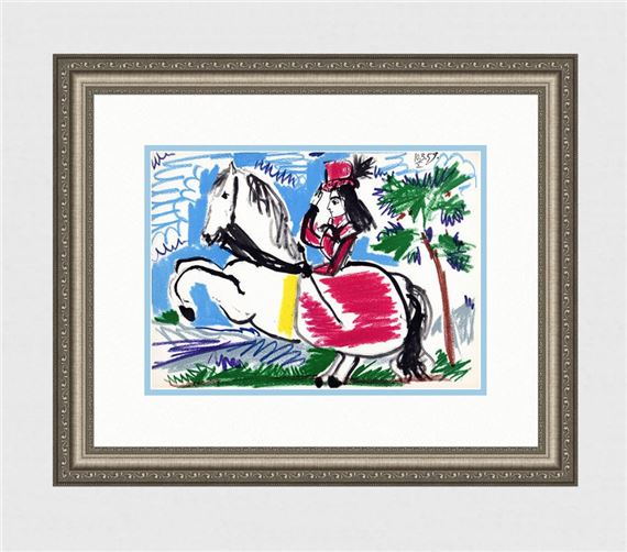 Pablo Picasso | Jacqueline A Caballo | MutualArt