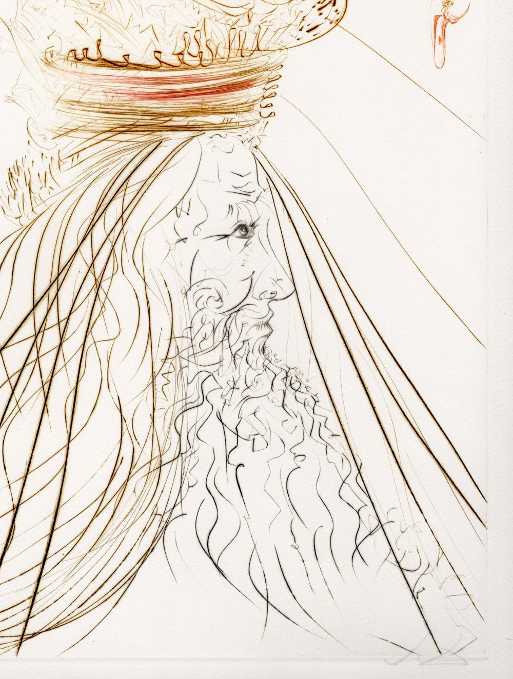 Salvador Dalí | Salvador Dali Tristan Etching Signed Limited Framed ...