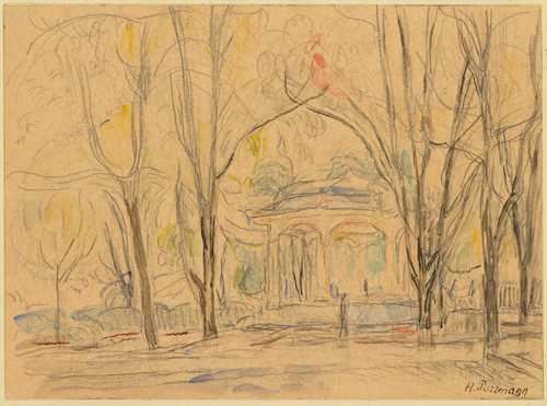 Hans Purrmann | Bürkliplatz (1930) | MutualArt