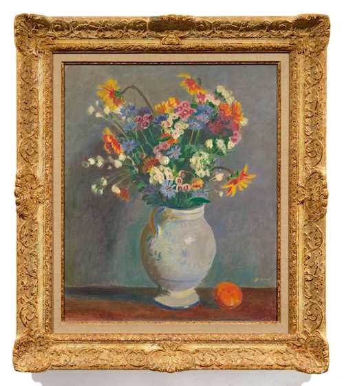 Wilhelm Gimmi | Vase de fleurs (1925) | MutualArt