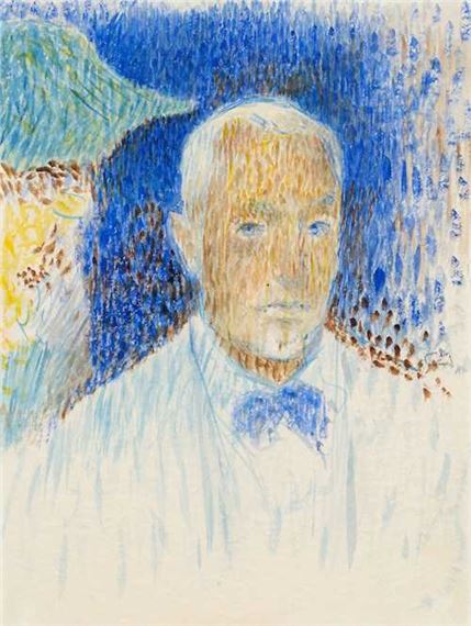 Cuno Amiet | Self portrait | MutualArt