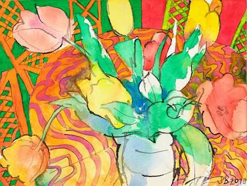 Samuel Buri | Watercolour on paper (2019) | MutualArt