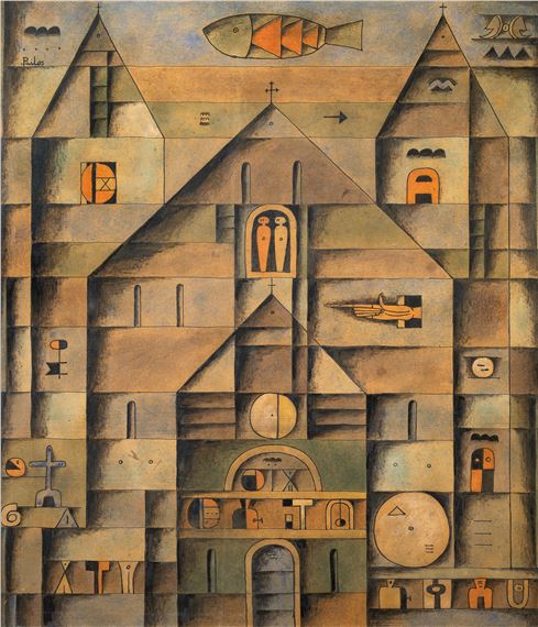 Manuel Pailós | CATEDRAL CONSTRUCTIVA CON PEZ | MutualArt