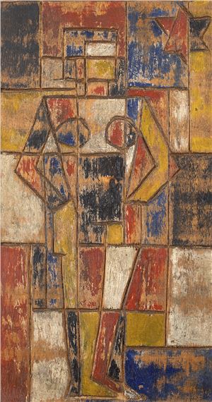 Manuel Pailós | FIGURA MUJER CONSTRUCTIVA (1945) | MutualArt
