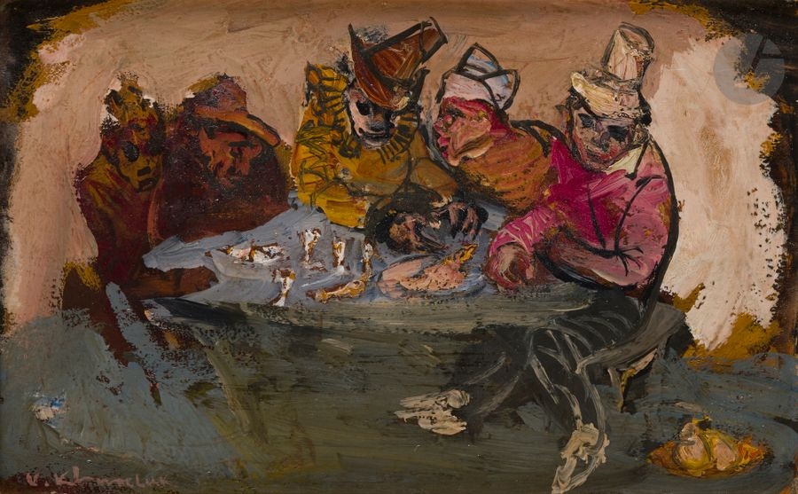 Vassyl Khmeluk | The Meal | MutualArt