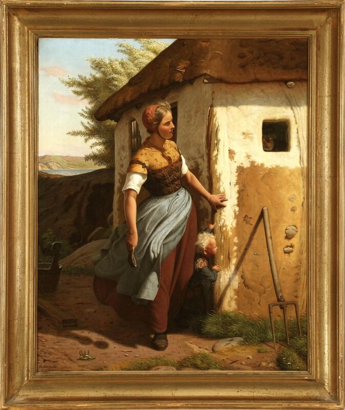 Christen Dalsgaard | Maden er færdig (1903) | MutualArt