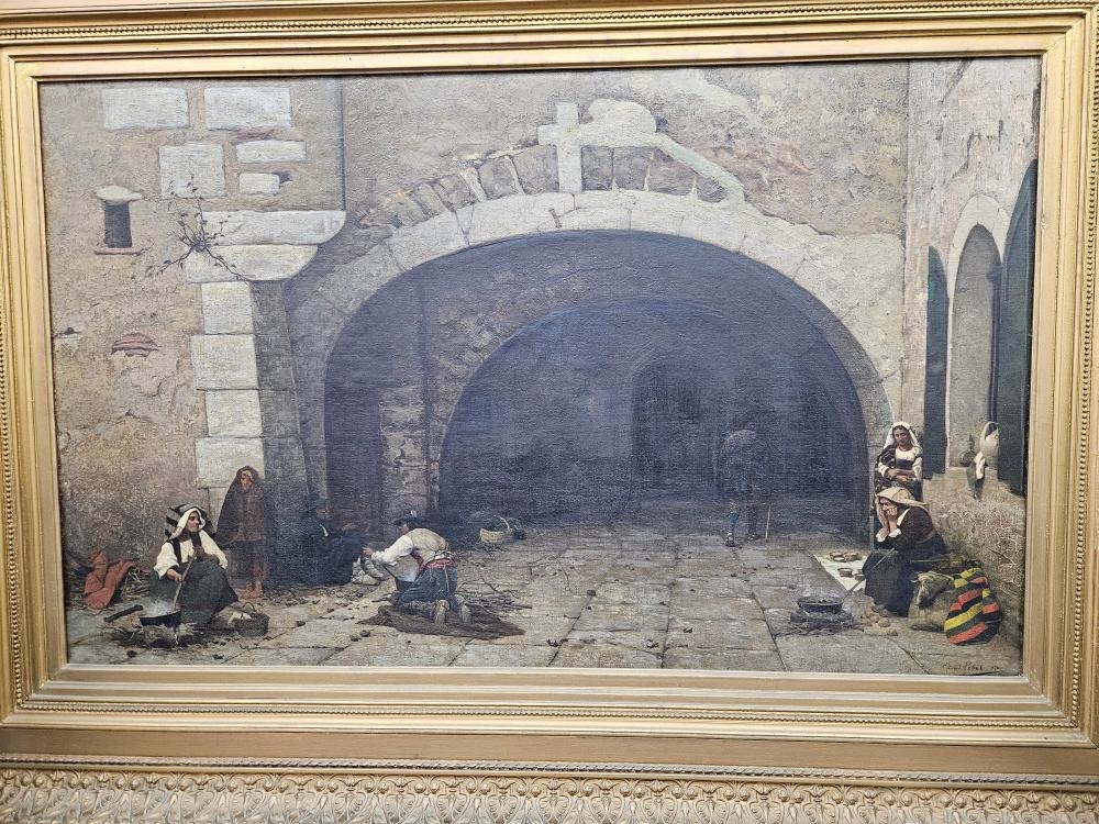 Edmond Lebel | “The Pilgrims of S… | MutualArt