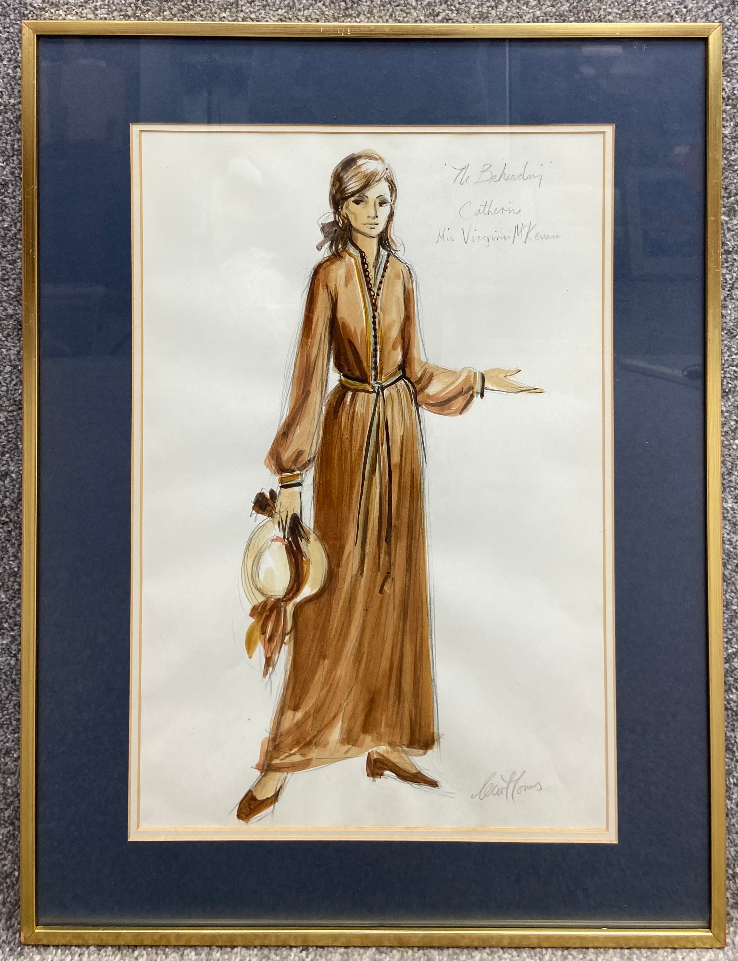 Carl Toms | Carl Toms (1927-1999), a signed pencil and watercolour ...
