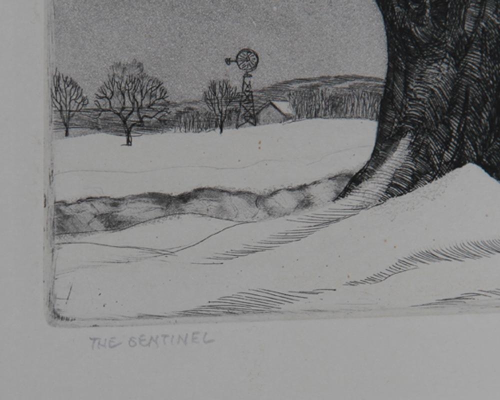 William MacLean | THE SENTINEL (Circa 1945) | MutualArt